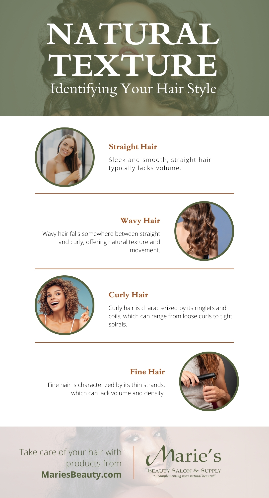 A Guide To Learning Your Hair Type & How To Style It